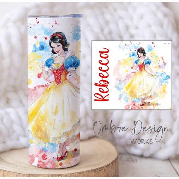 Snow White Tumbler - Etsy