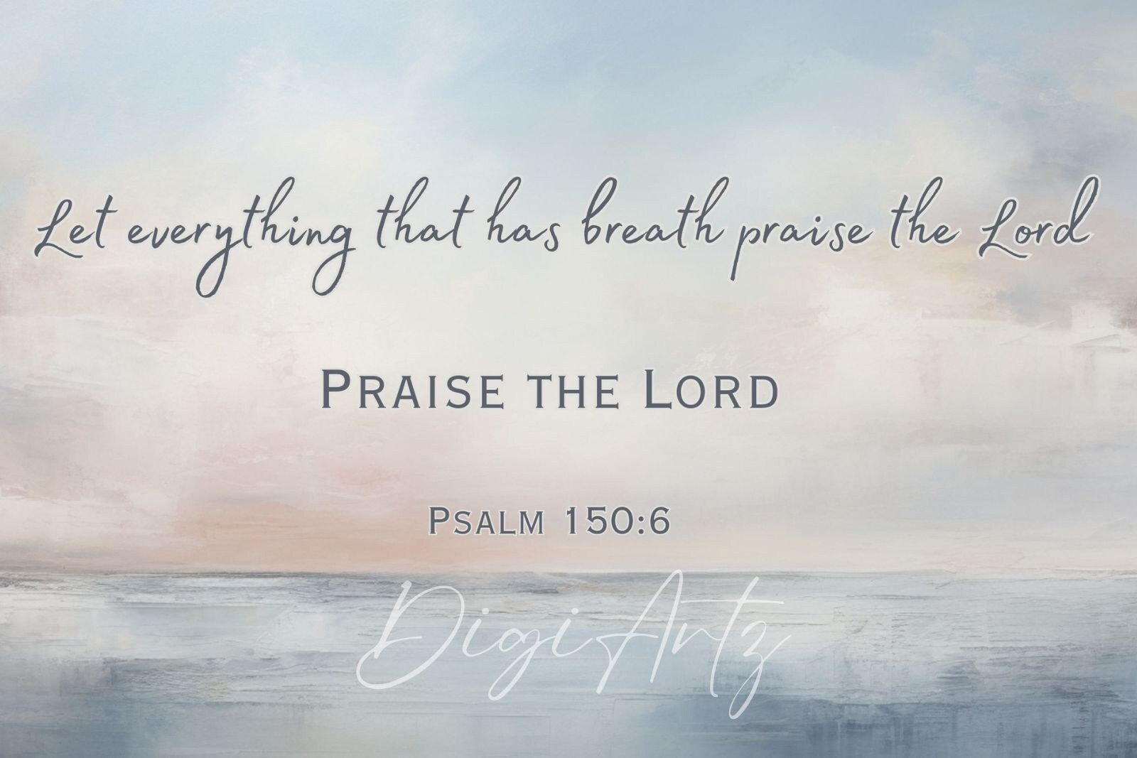 Samsung Frame TV Bible Verse Psalm 150 Scripture Let Everything That ...