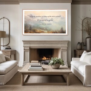 Samsung Frame TV Christian Art Bible Verse Isaiah 54 Scripture My ...