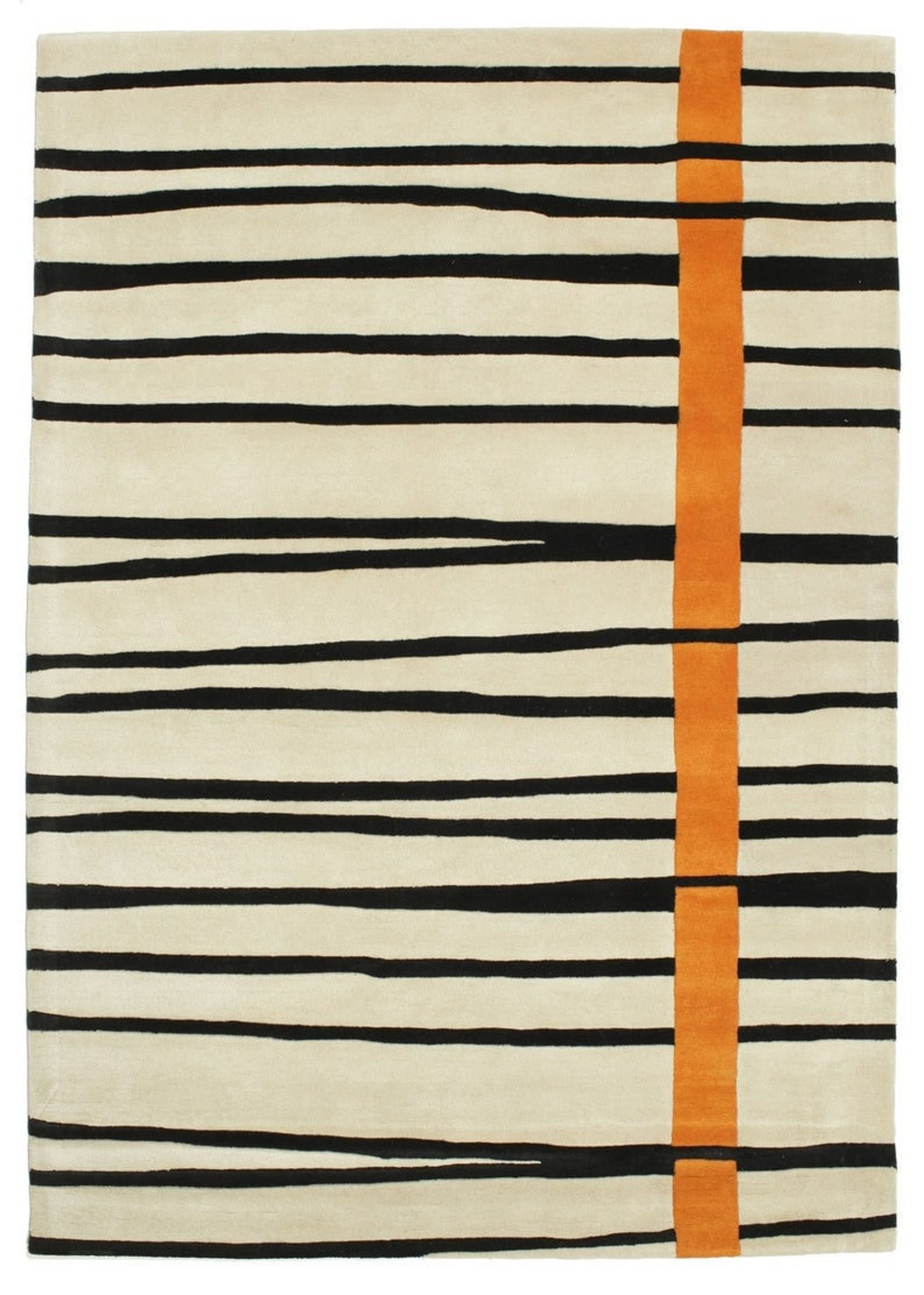 Modern Abstract Combed Curves Handmade Area Rug for Living Room,bedroom ...