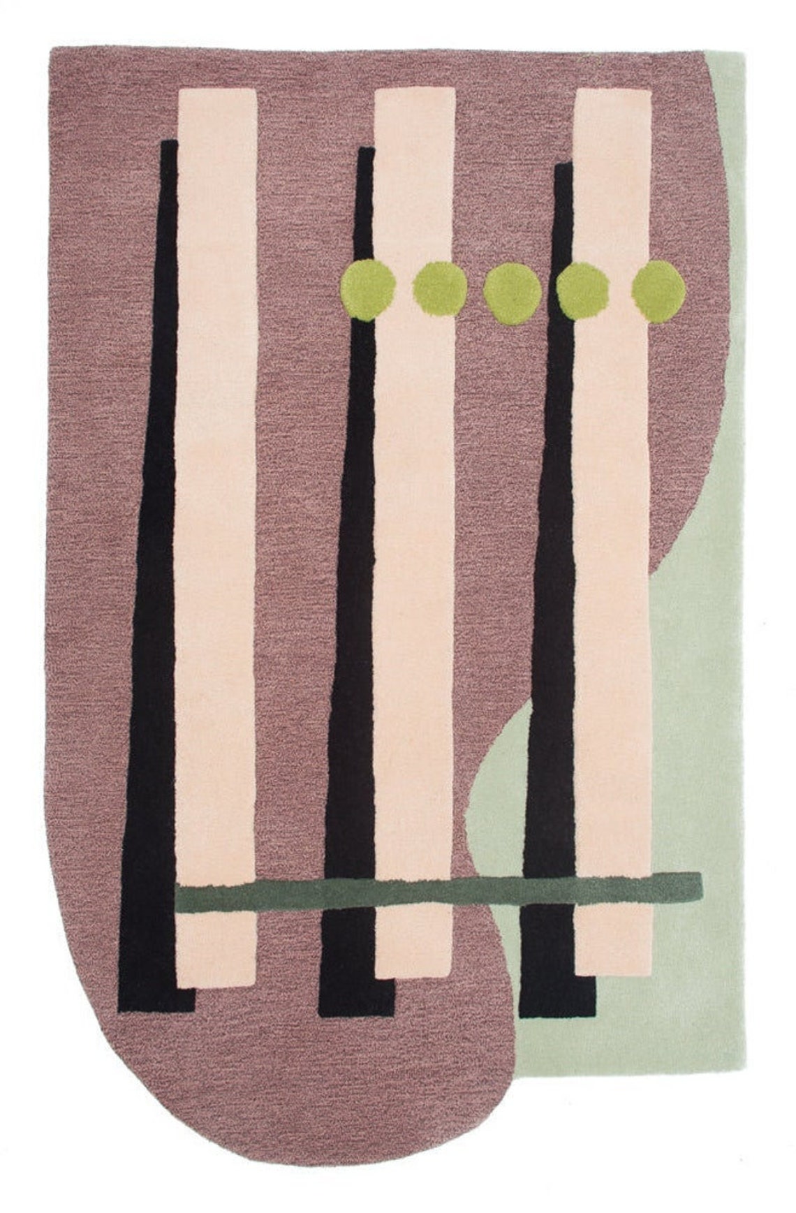 Irregular Rugs for Living Room Premium Quality Modern Handmade Tufted ...