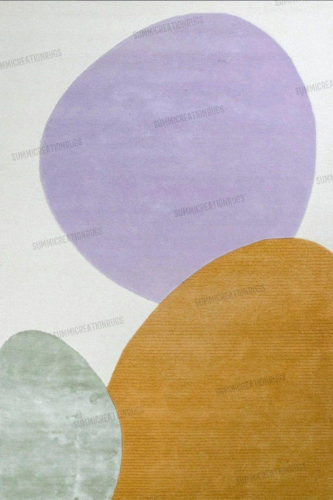 New Modern Design Hexagon Shape Rug Hand-tufted 100% Wool Handmade Area ...