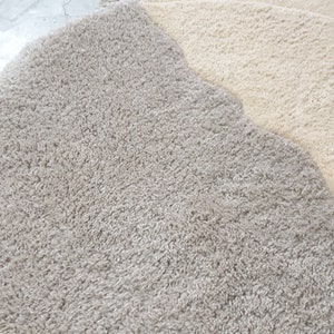 Minimalist Irregular Shape Rug,premium Quality Odd Shape Unique Area ...