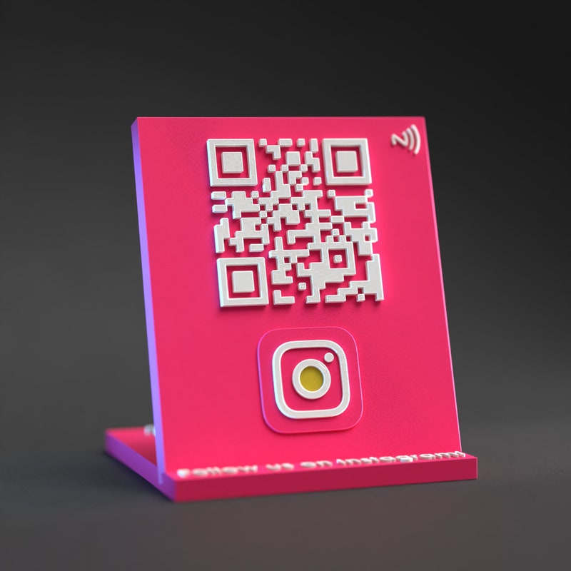 Qr Code Stand - Etsy