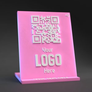 Bulk Large QR Stands W/ NFC TAG - Get Google Reviews, Share Website ...