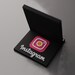 Instagram Qr Code Stand With Integrated NFC Chip for Social Media ...