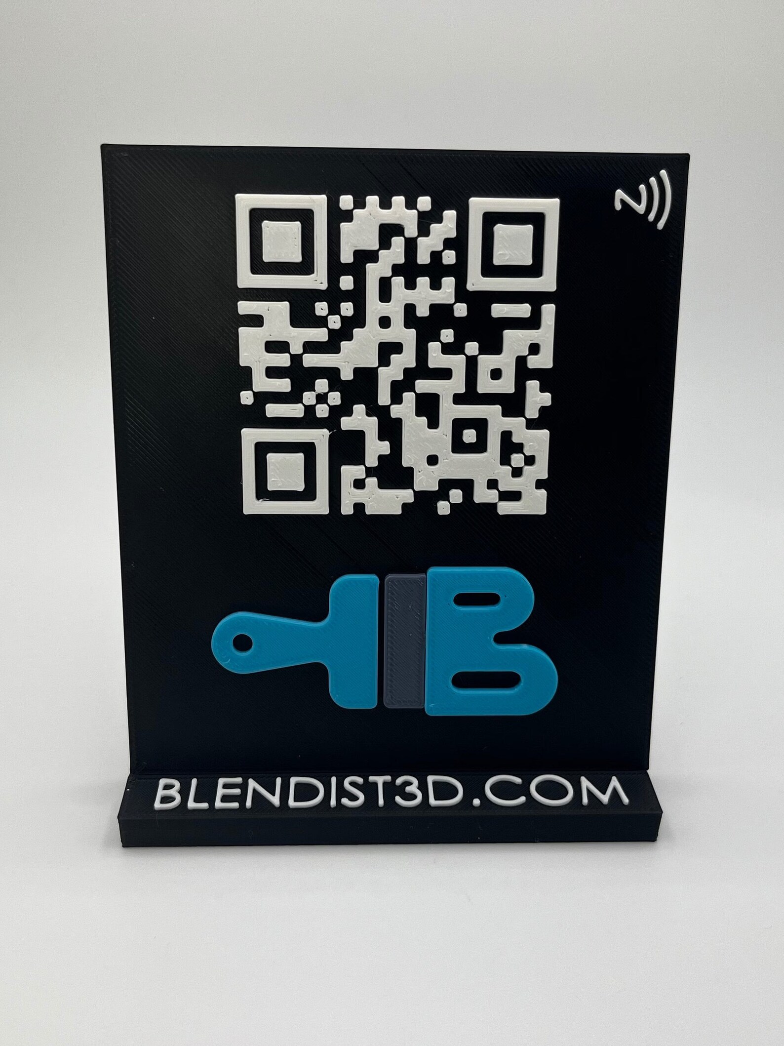 2 Pack Bundle QR Code Stand for Business/shop/store With NFC Chip ...