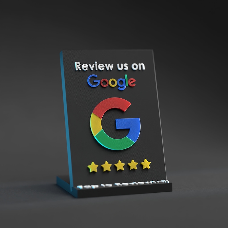 Google Review Sign - Etsy