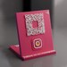 Instagram Qr Code Stand With Integrated NFC Chip for Social Media ...