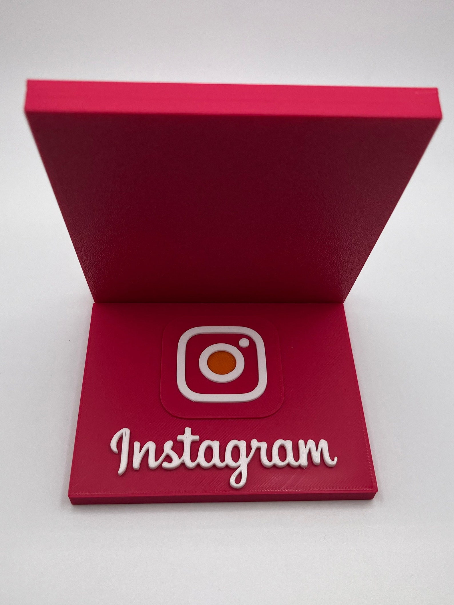 Instagram Qr Code Stand With Integrated NFC Chip for Social Media ...