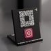 Instagram Qr Code Stand With Integrated NFC Chip for Social Media ...