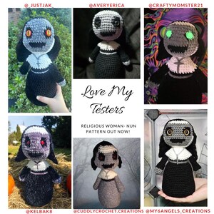 Religious Woman - Nun Crochet Pattern - Etsy