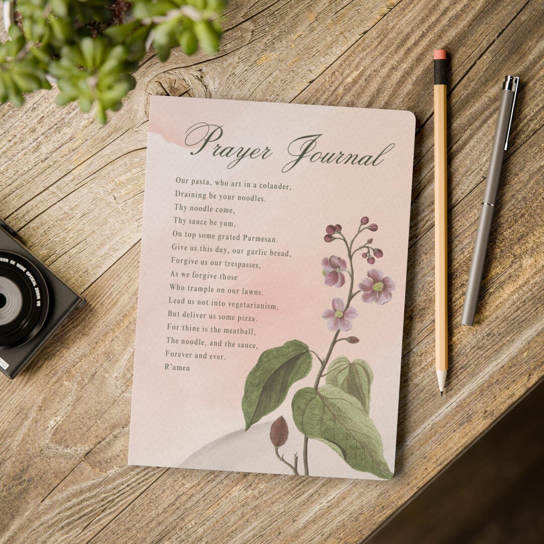 Pastafarian Prayer Notebook: Funny Flying Spaghetti Monster Journal for ...