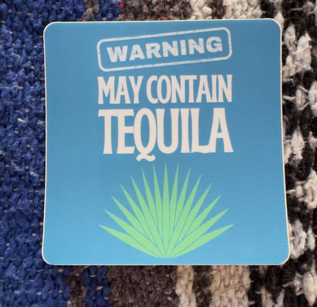 Tequila Sticker: Funny Shots Decal for Cinco De Mayo or Drinking Games ...