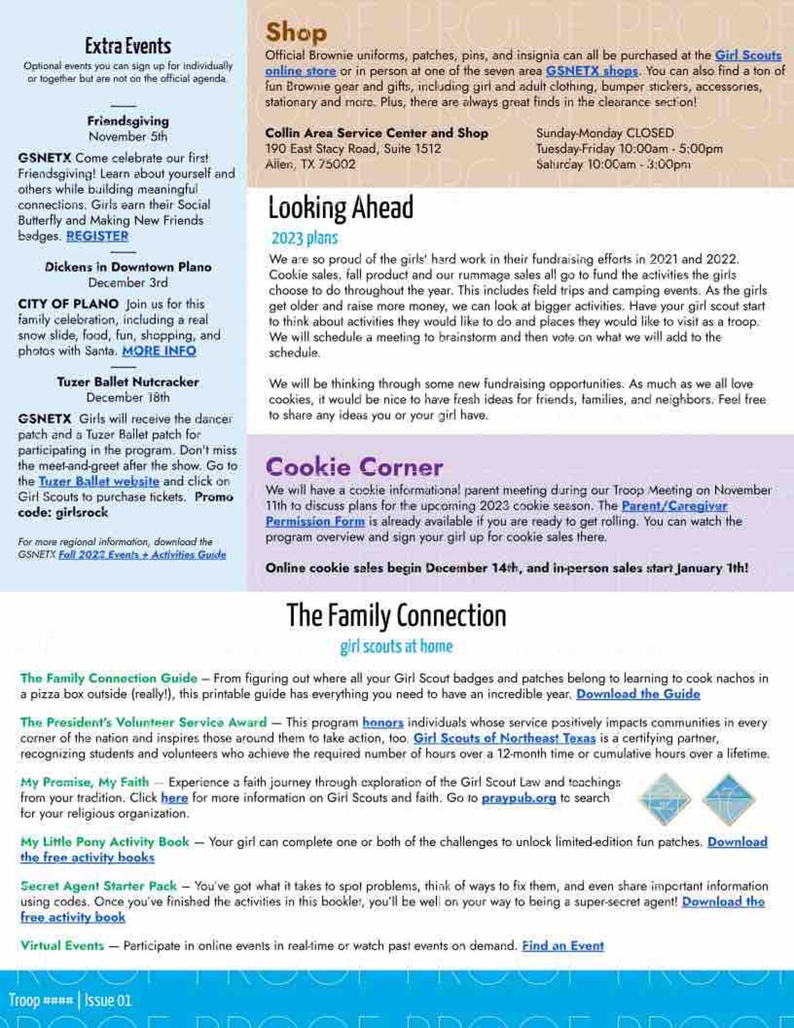 Daisy Troop Girl Scout Newsletter Instant Download Editable - Etsy