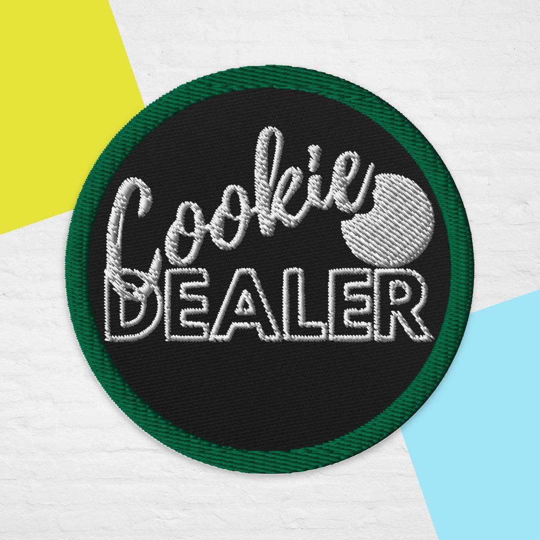 Cookie Dealer Girl Scout Fun Patch Booth Sales Cookie Season ...