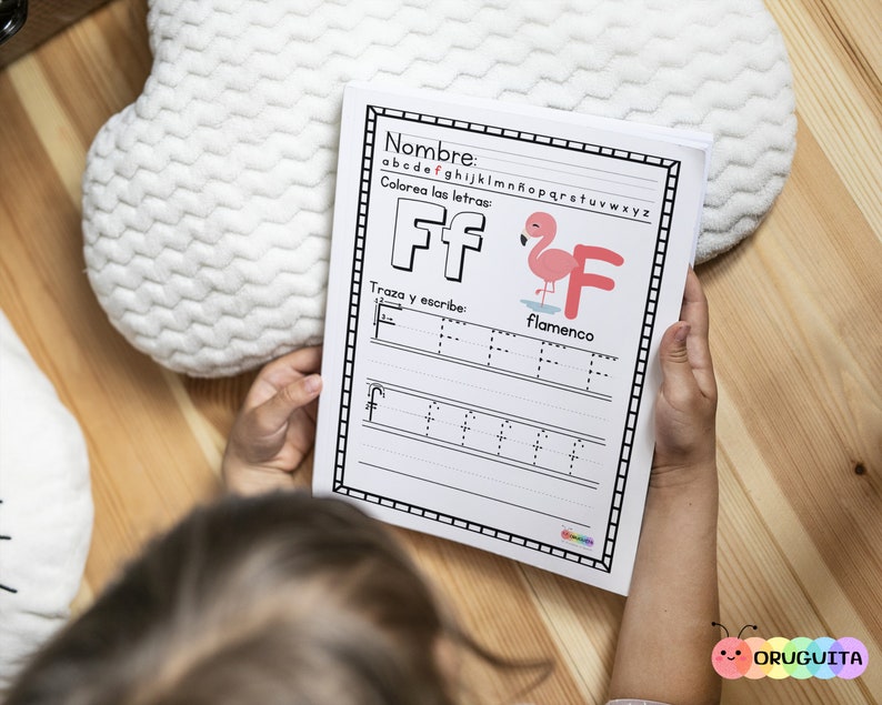 ABC Alphabet Tracing and Handwriting Worksheets in Spanish | Hojas De ...