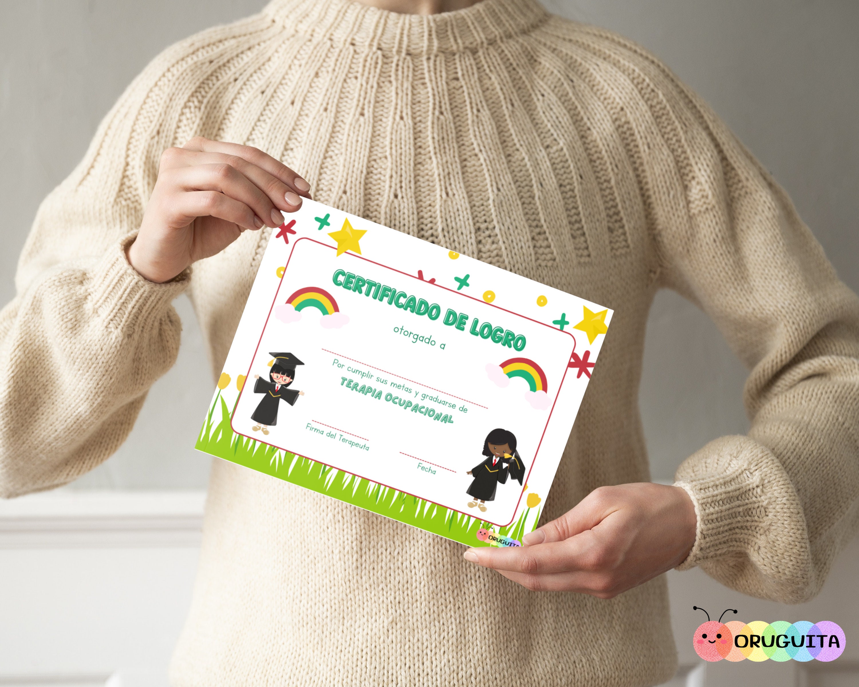 Certificado De Graduacion De Terapia Ocupacional