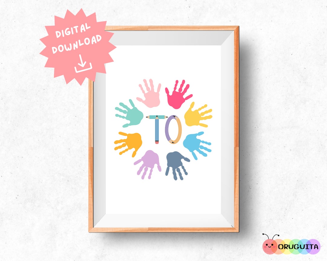 Occupational Therapy Colorful Printable OT Poster in Spanish Hands ...