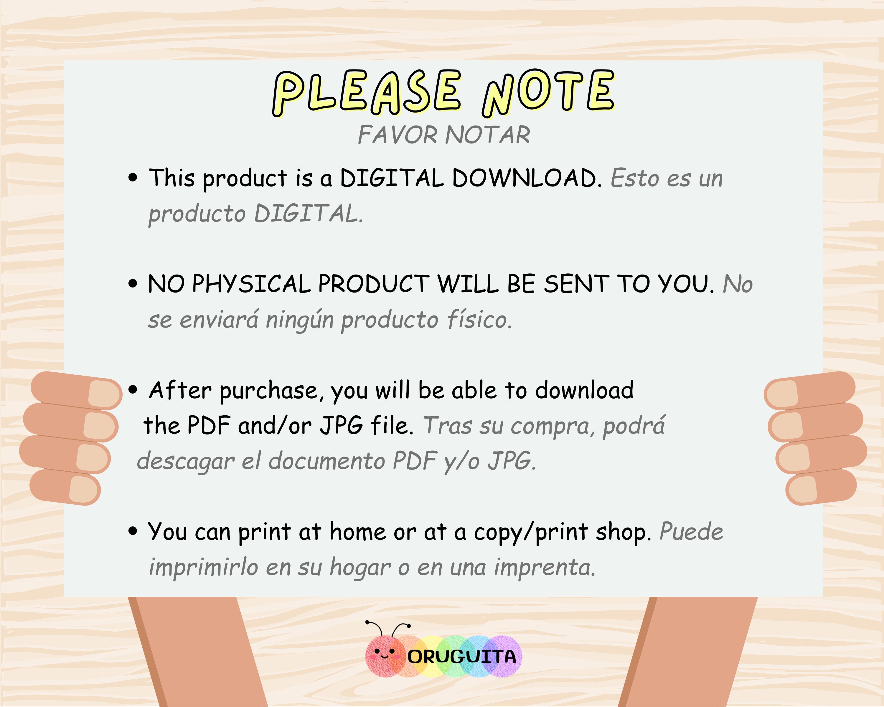 Hands Occupational Therapy Poster Spanish Wall Decoration Clinic Mary ...