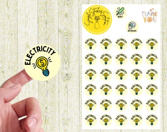 Gym Membership Stickers, Fitness & Finances, Never Miss a Bill, Diary ...