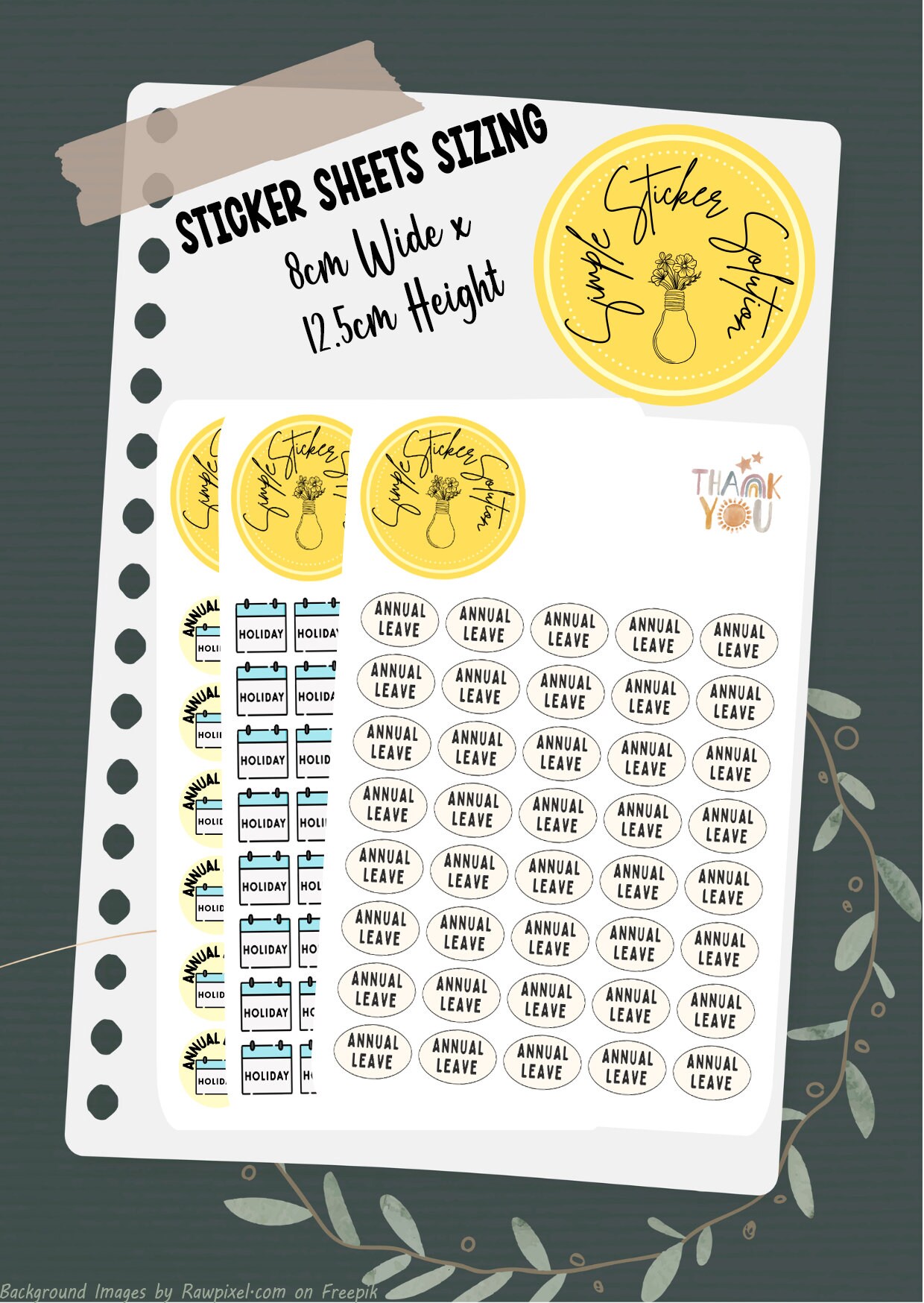 Work Annual Leave, Work Schedule, Holidays, Diary Stickers, Planner ...