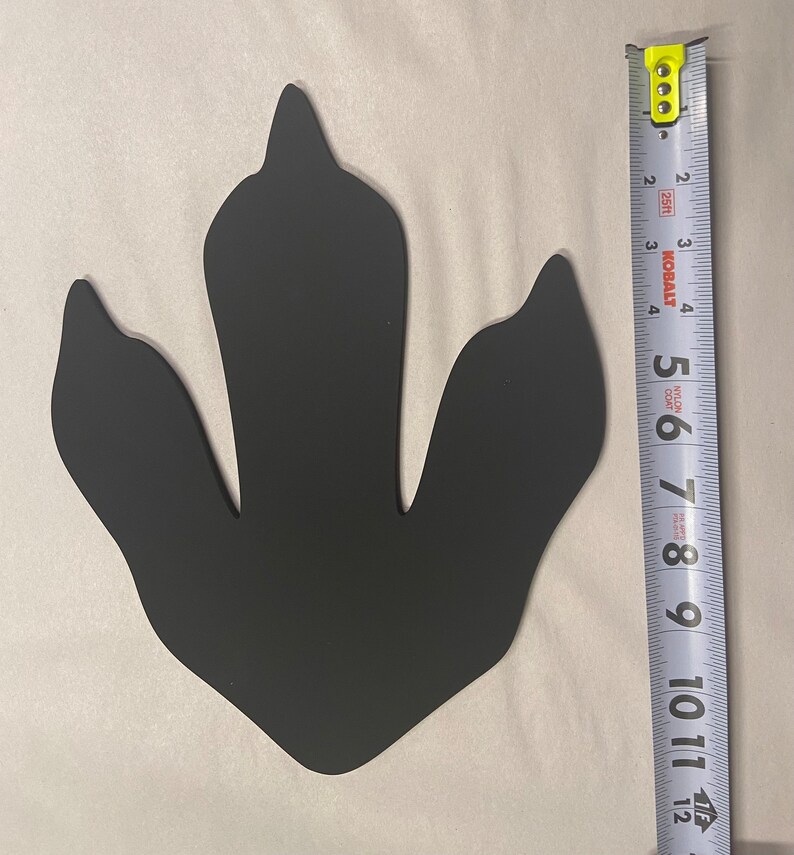 Dino Foot Prints | 6" or 12" Tall 1/8" Thick MDF Signage | Nursery ...