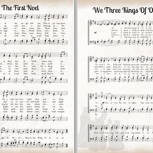 Christmas Caroling Song Book | Classic Holiday & Vintage Traditional ...