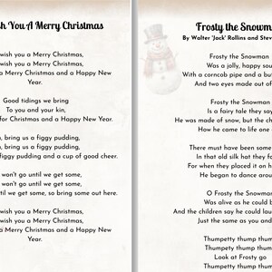 Classic Christmas Caroling Song Book | Holiday & Vintage Traditional ...
