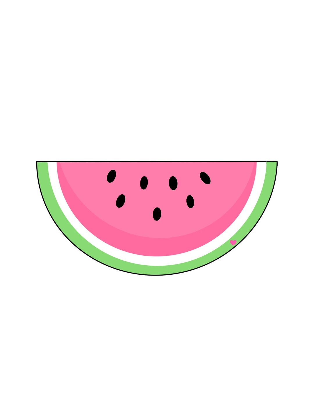 Watermelon - Vinyl Sticker - Etsy