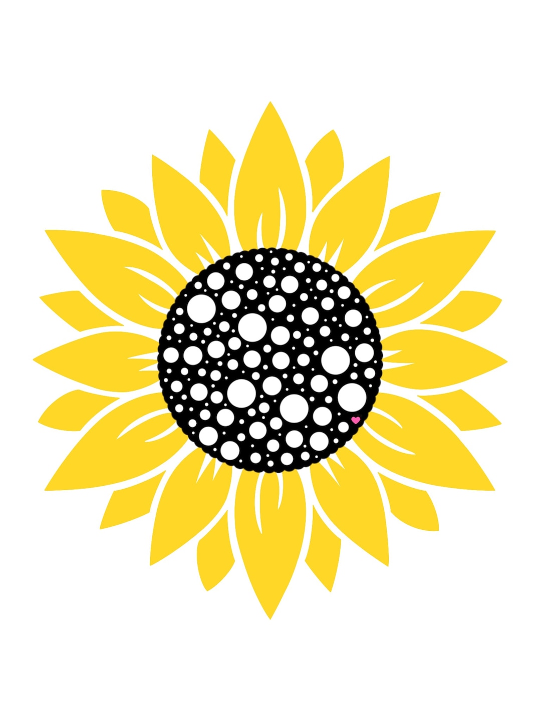 Sunflower - Vinyl Sticker - Etsy