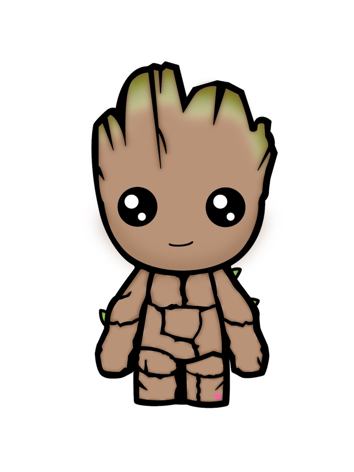 Baby Groot - Vinyl Sticker - Etsy