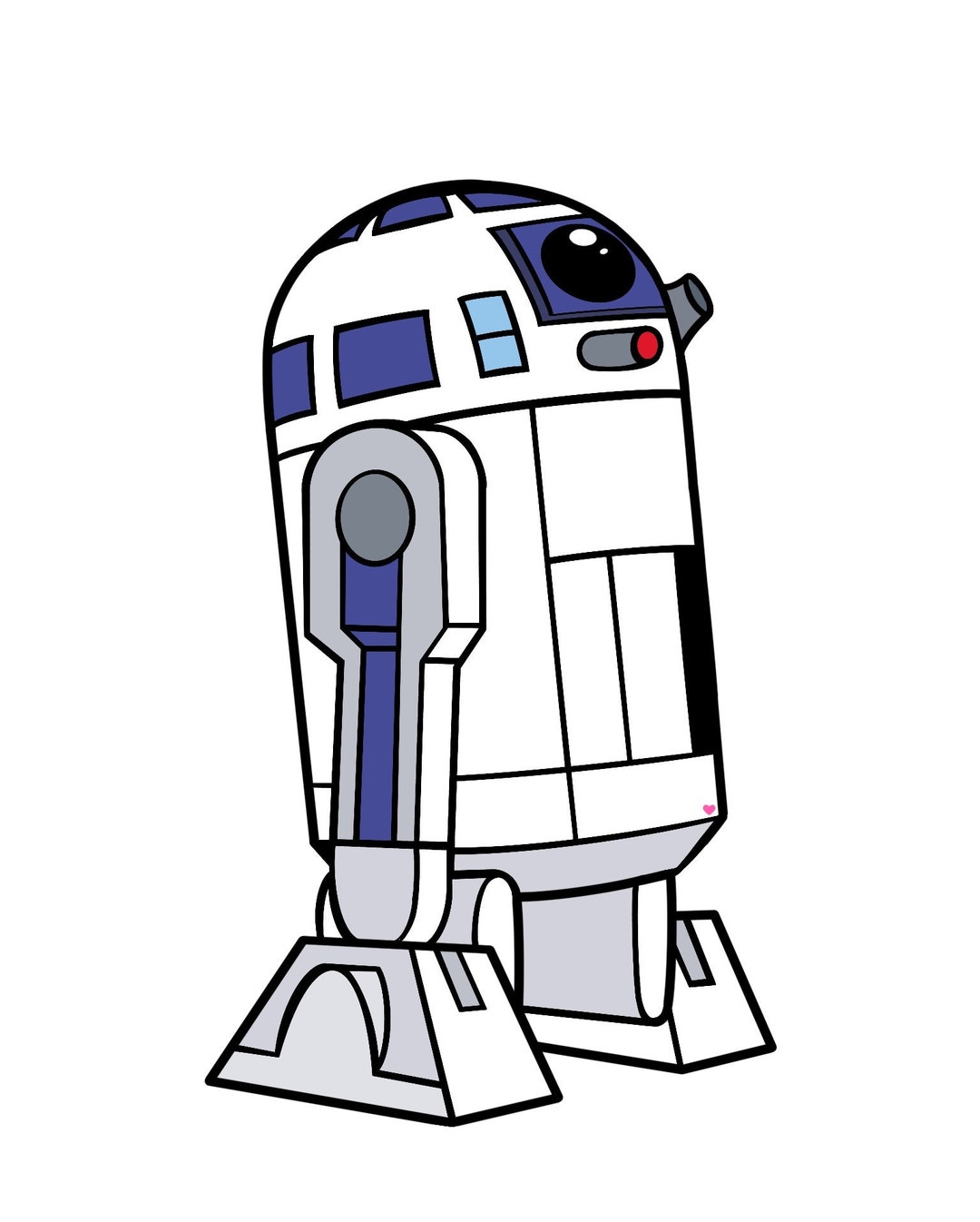 R2D2 - Vinyl Sticker - Etsy