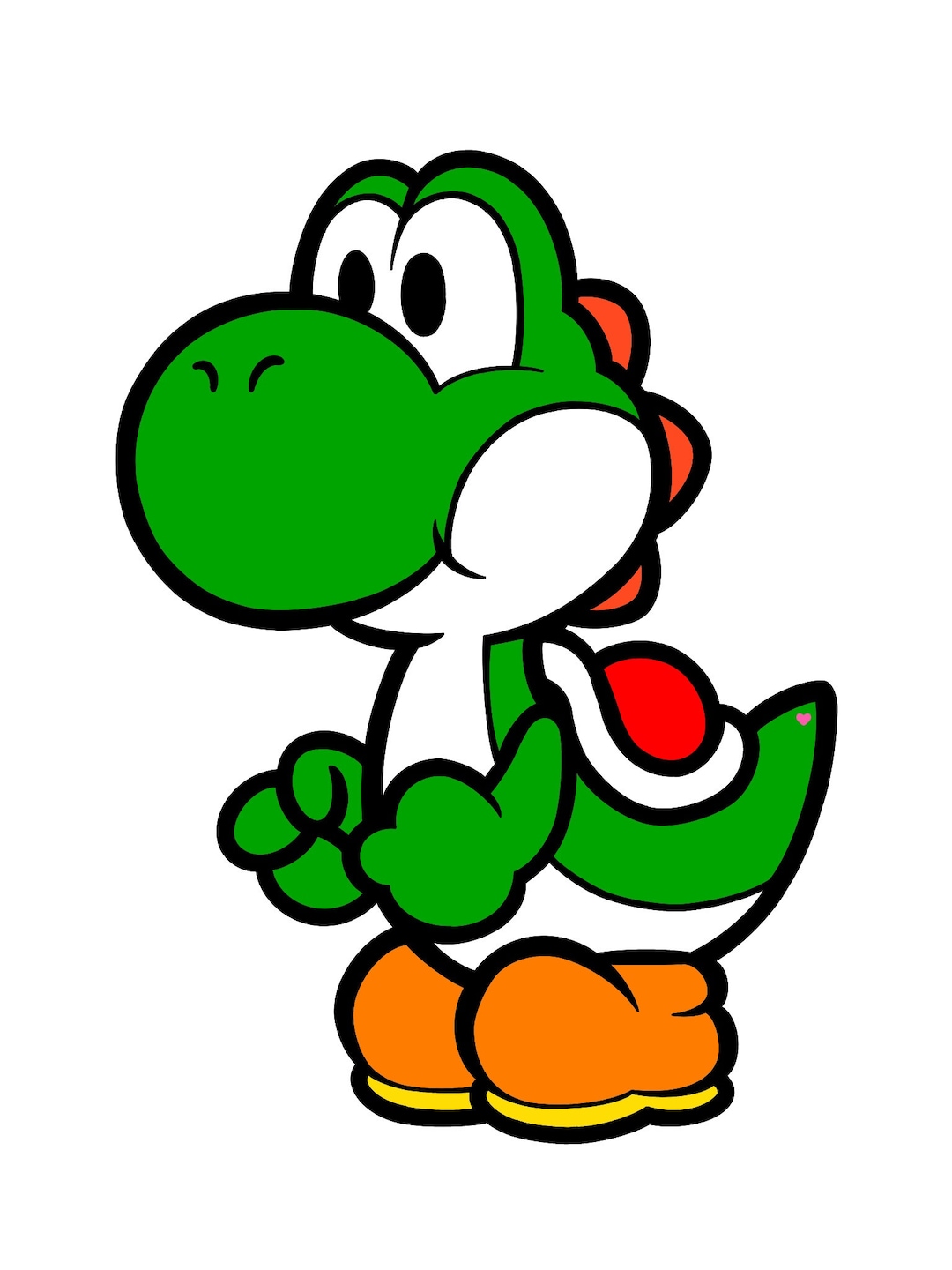 Yoshi Vinyl Sticker - Etsy