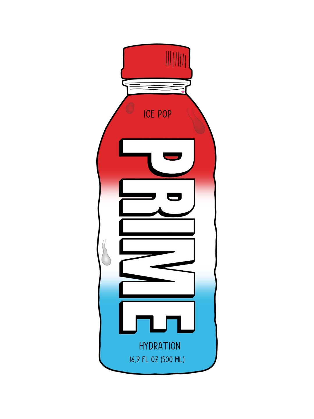 Ice Pop Prime Drink - Vinyl Sticker - Etsy