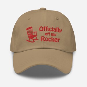 Officially off My Rocker Hat | Mental Health Hat | Funny Gift Hat - Etsy