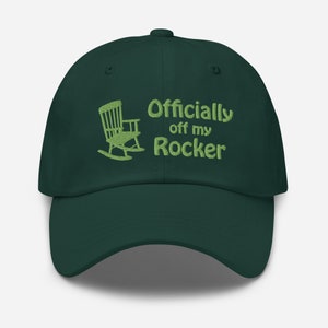 Officially off My Rocker Hat | Mental Health Hat | Funny Gift Hat - Etsy