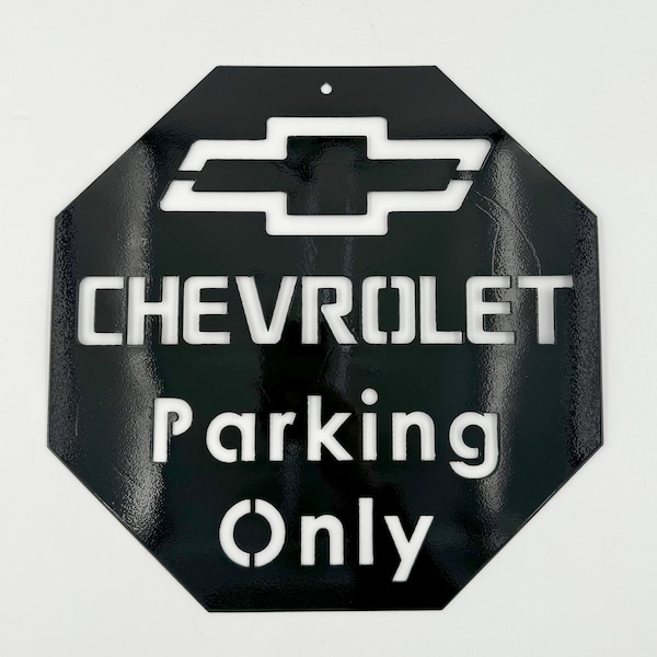 Chevy Parking Only Sign - Etsy