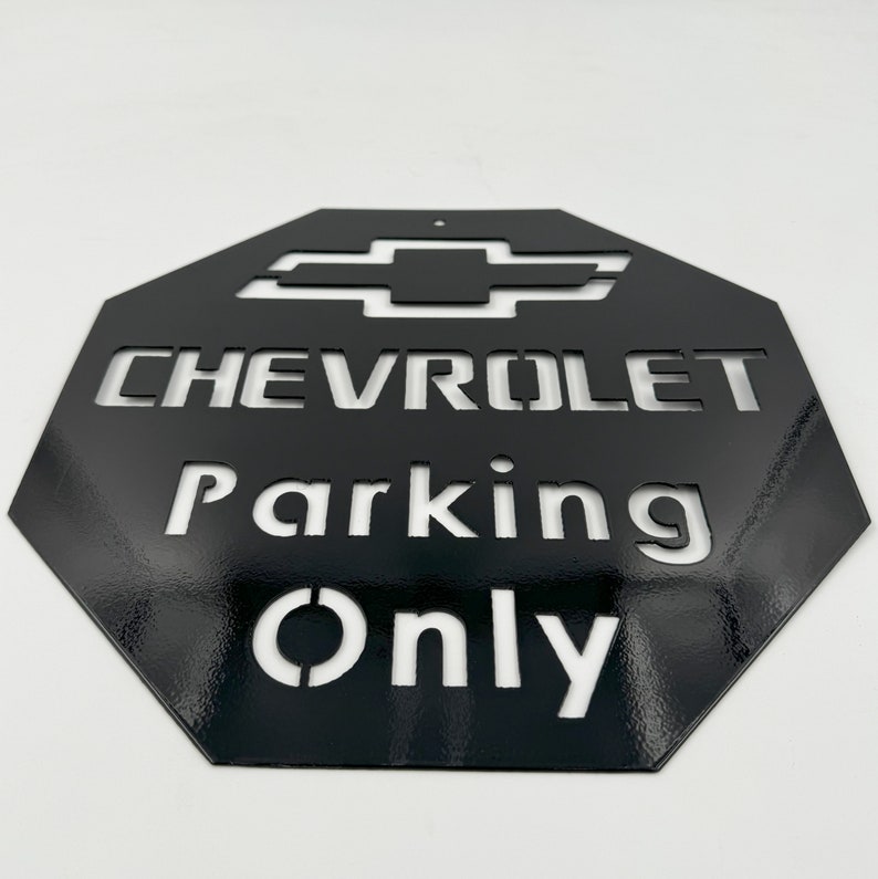 Chevy Parking Only Sign - Etsy