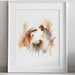 Faceless Nativity Watercolor Print - Minimalist Holy Family Scene ...