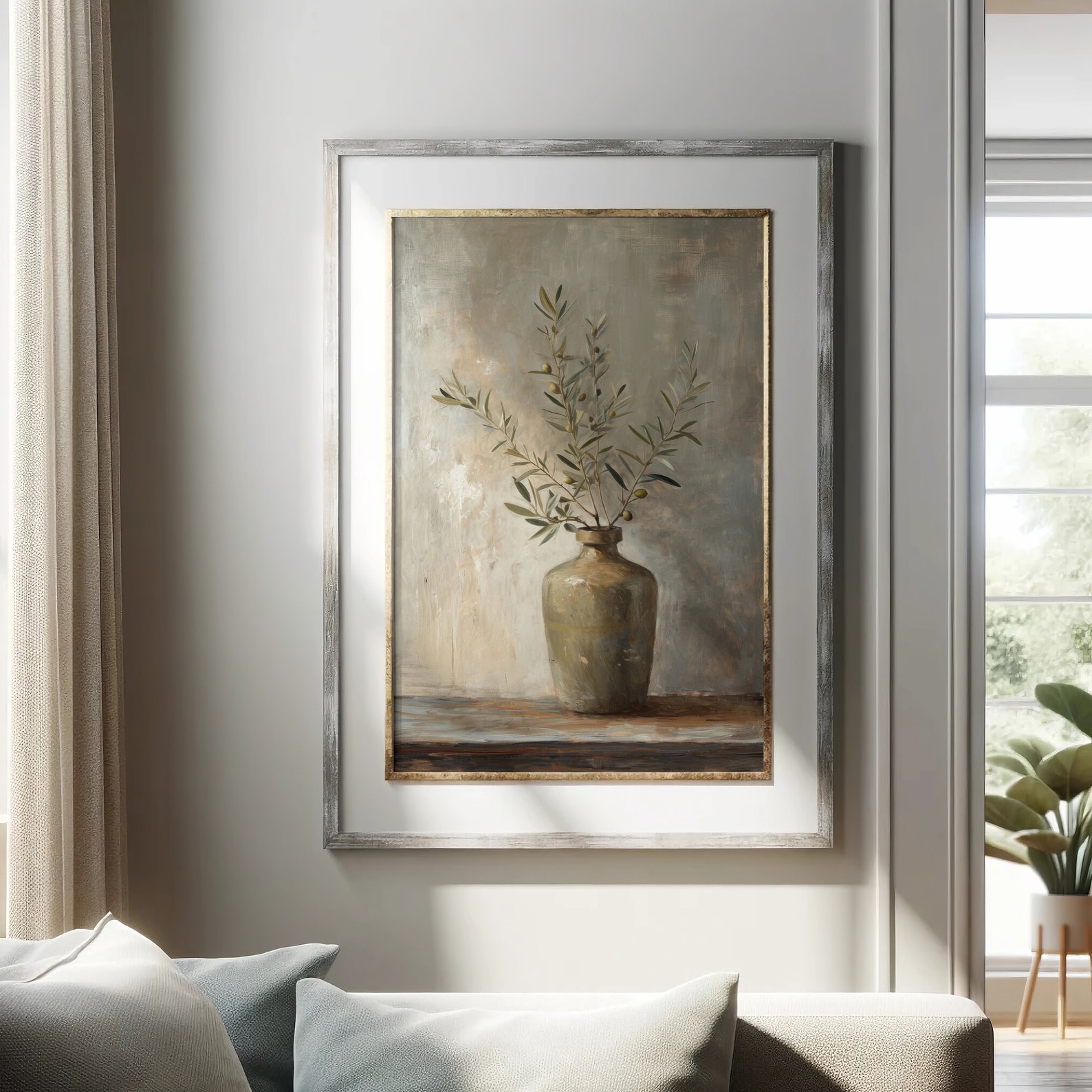 Olive Painting PRINTABLE Wall Art Modern Still Life Vintage Olive ...