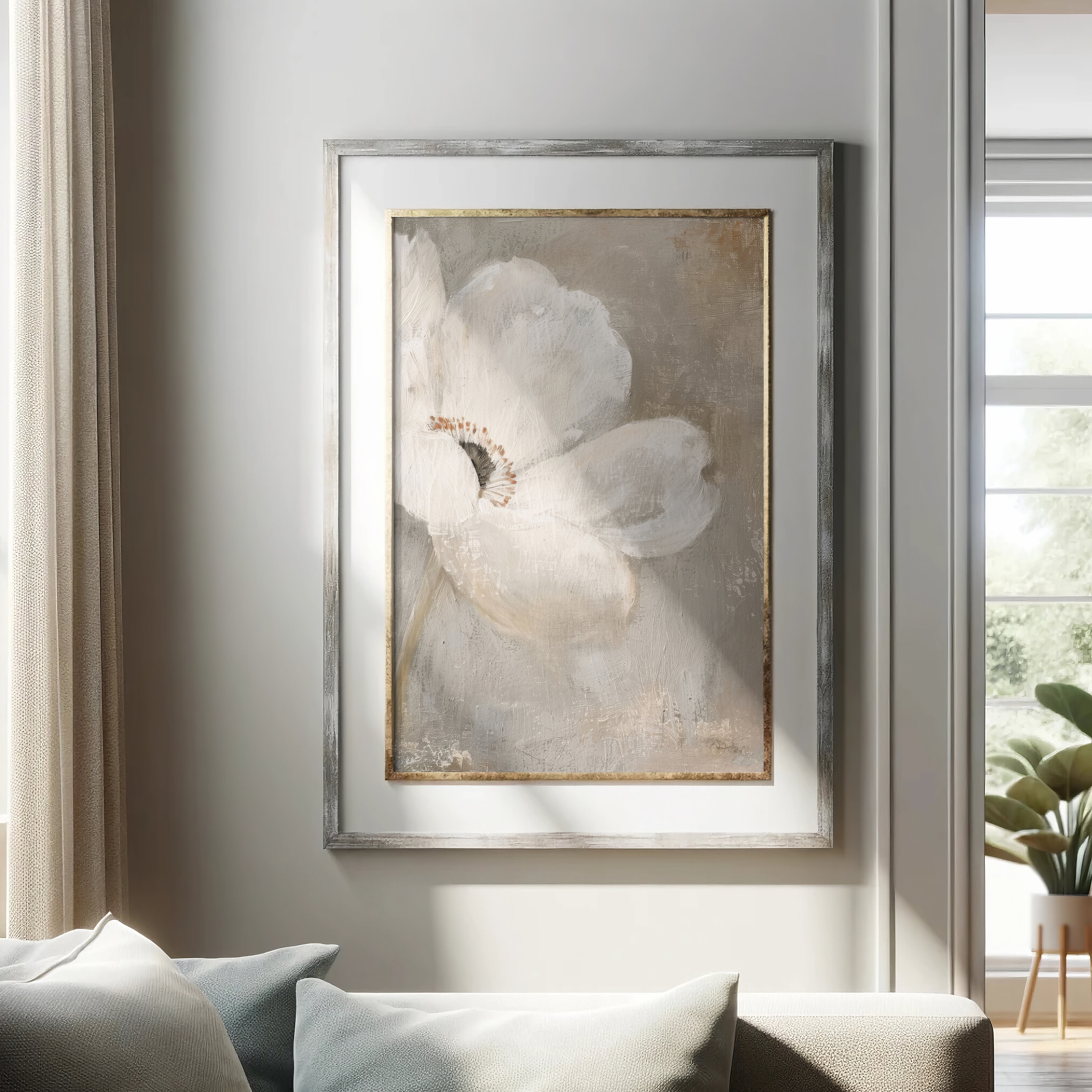 Anemones Painting PRINTABLE Wall Art Anemone Print Floral Still Life ...
