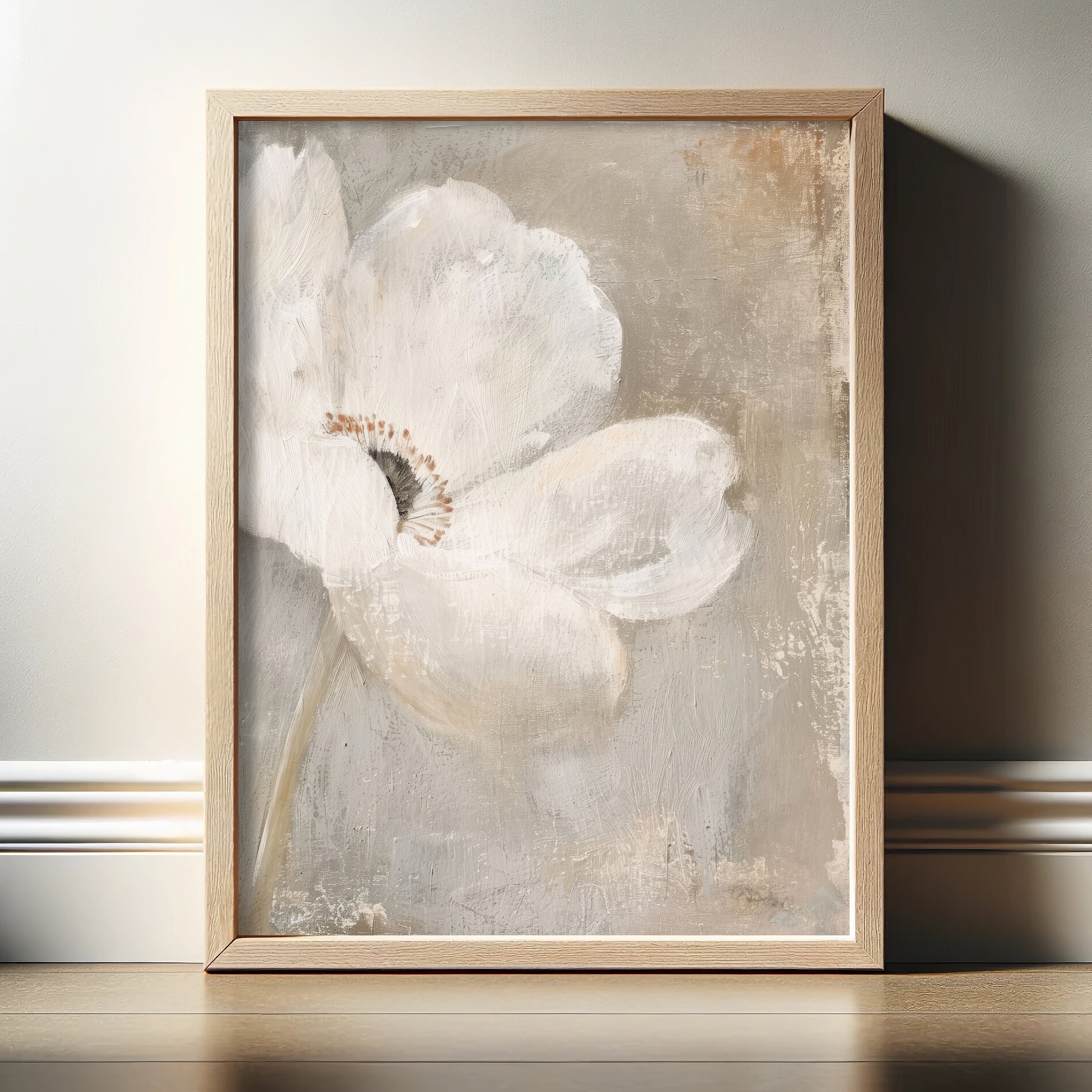 Anemones Painting PRINTABLE Wall Art Anemone Print Floral Still Life ...