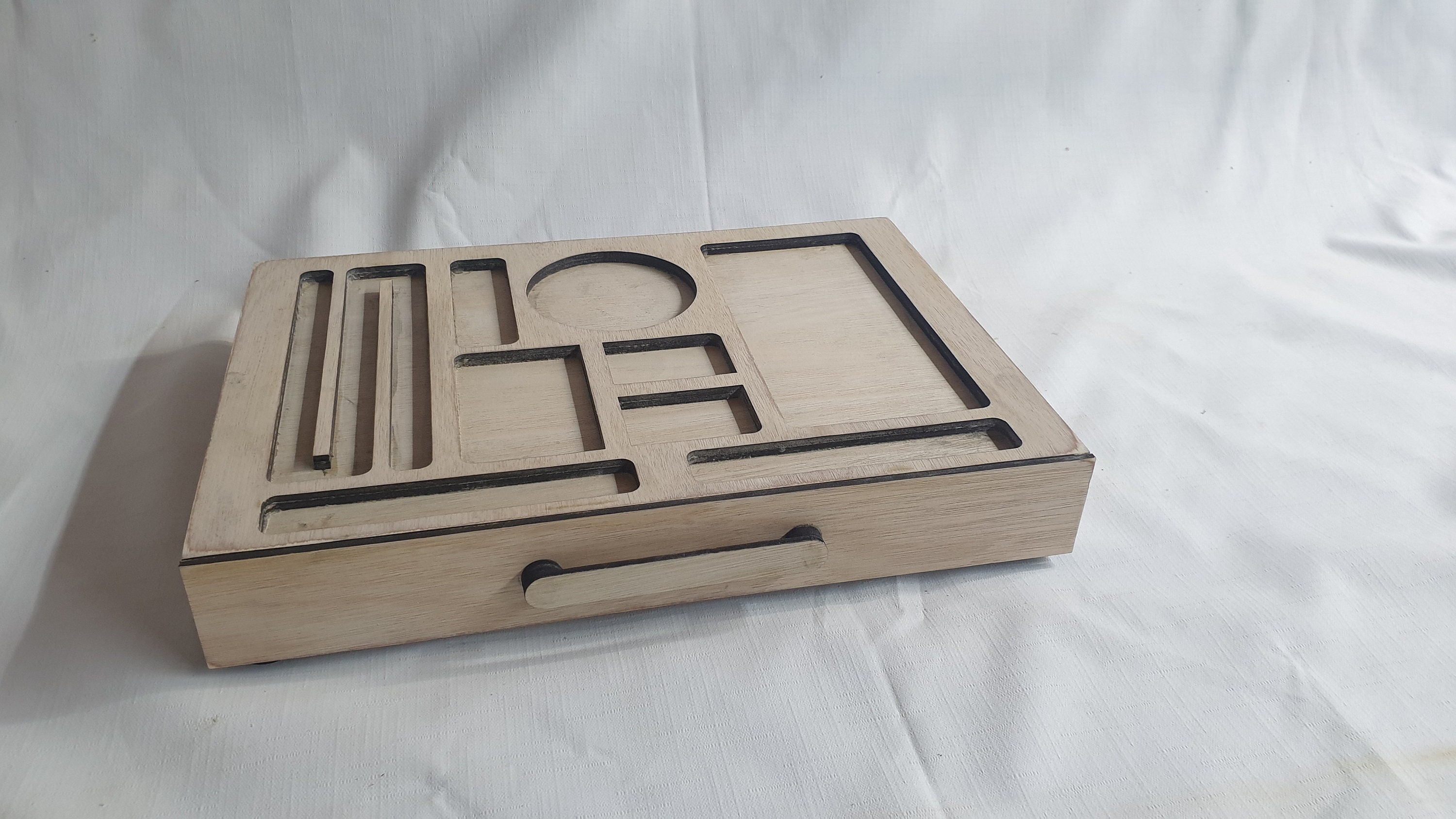 Wood Working Projects: DIY Organizer SVG, Makeup Storage, Walnut Art ...