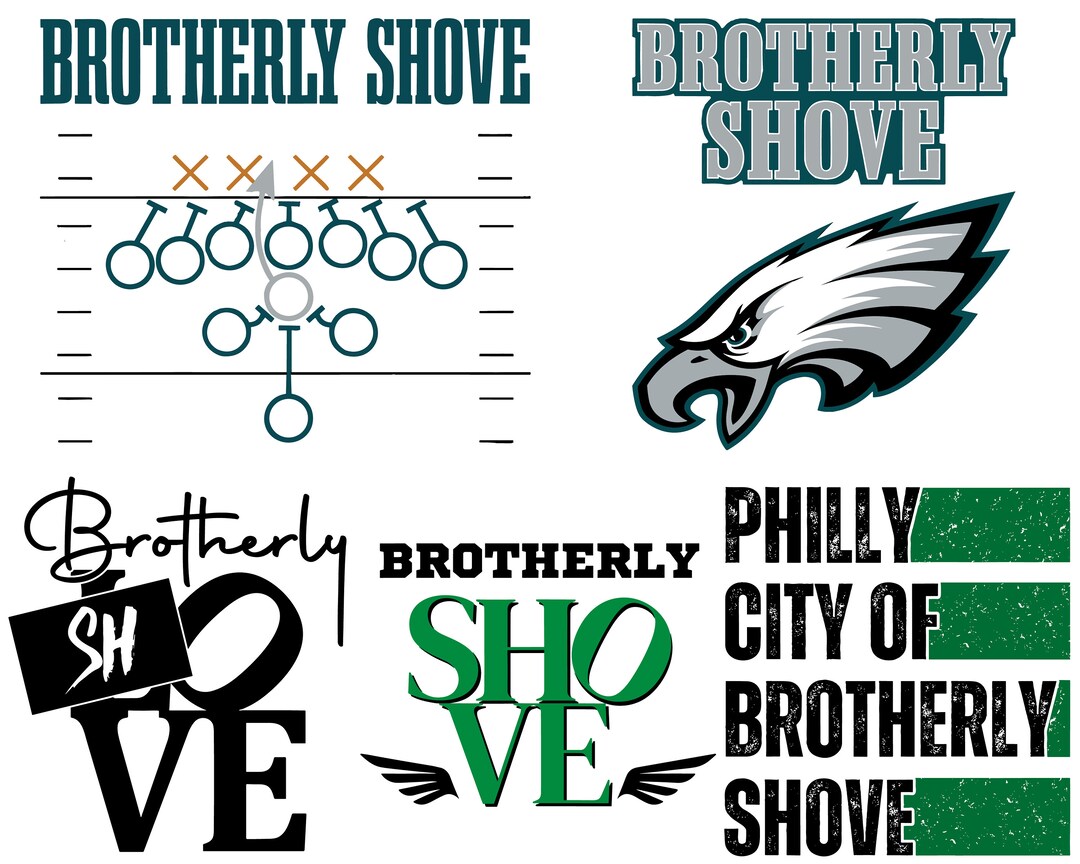 Brotherly Shovepng Philly Eagles Png Football PNG - Etsy