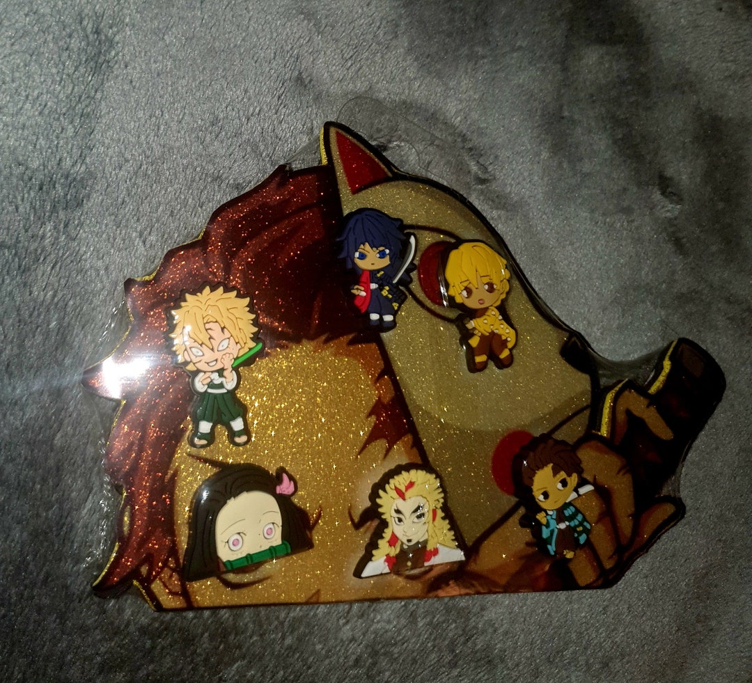 Demon Slayer Croc Charms 1 Six Pcs Decorative Clog Charms Gift - Etsy