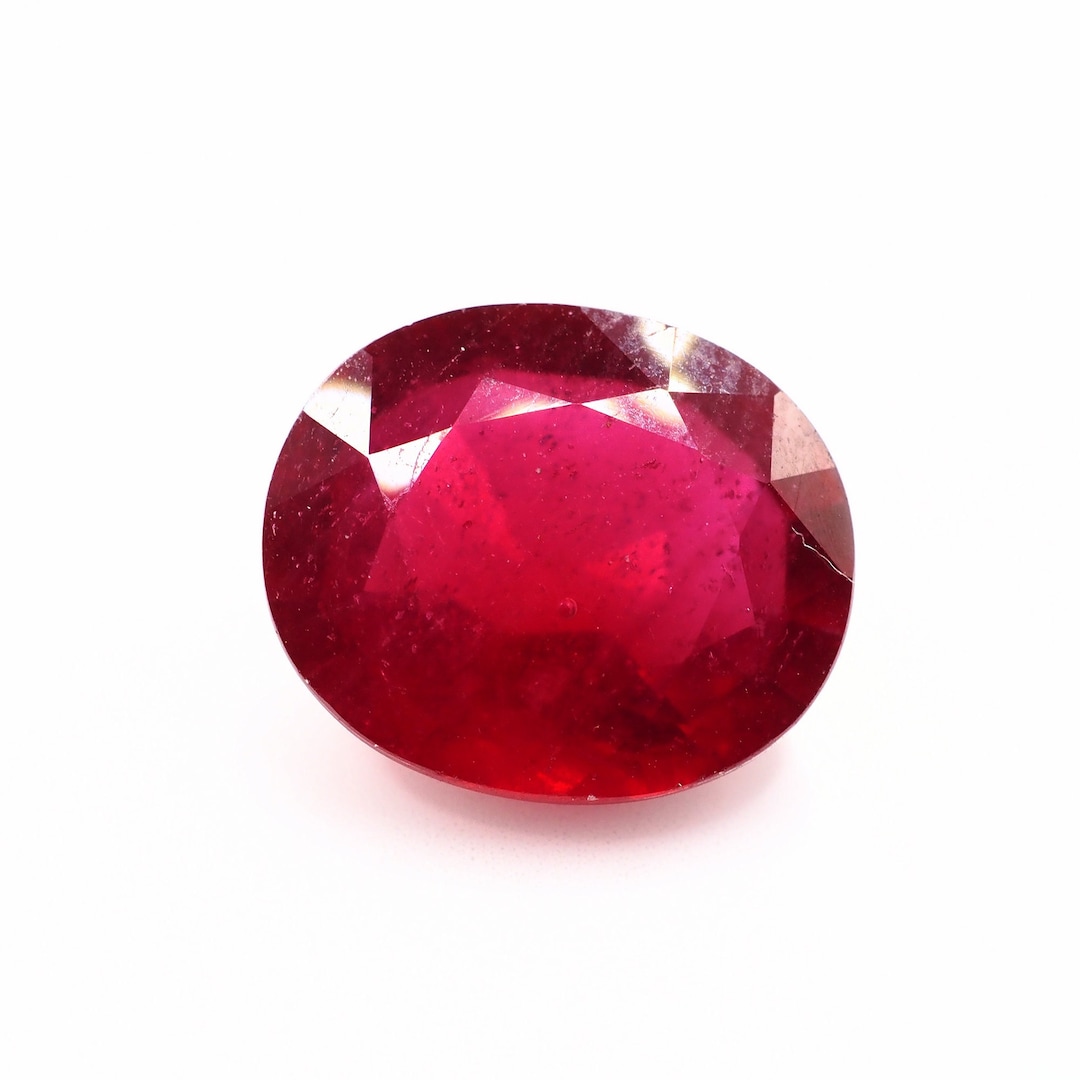 4.35ct Magnificent Natural Red Ruby Mined in Mozambique Genuine Ruby ...