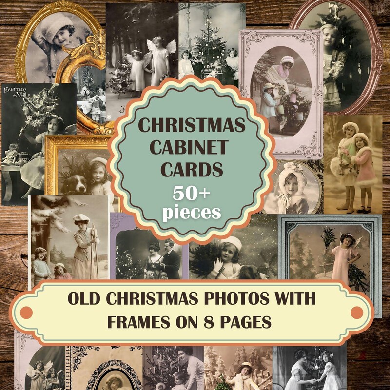 Old Photo Christmas Cards - Etsy