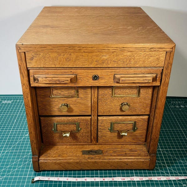 Card Catalog Cabinet - Etsy
