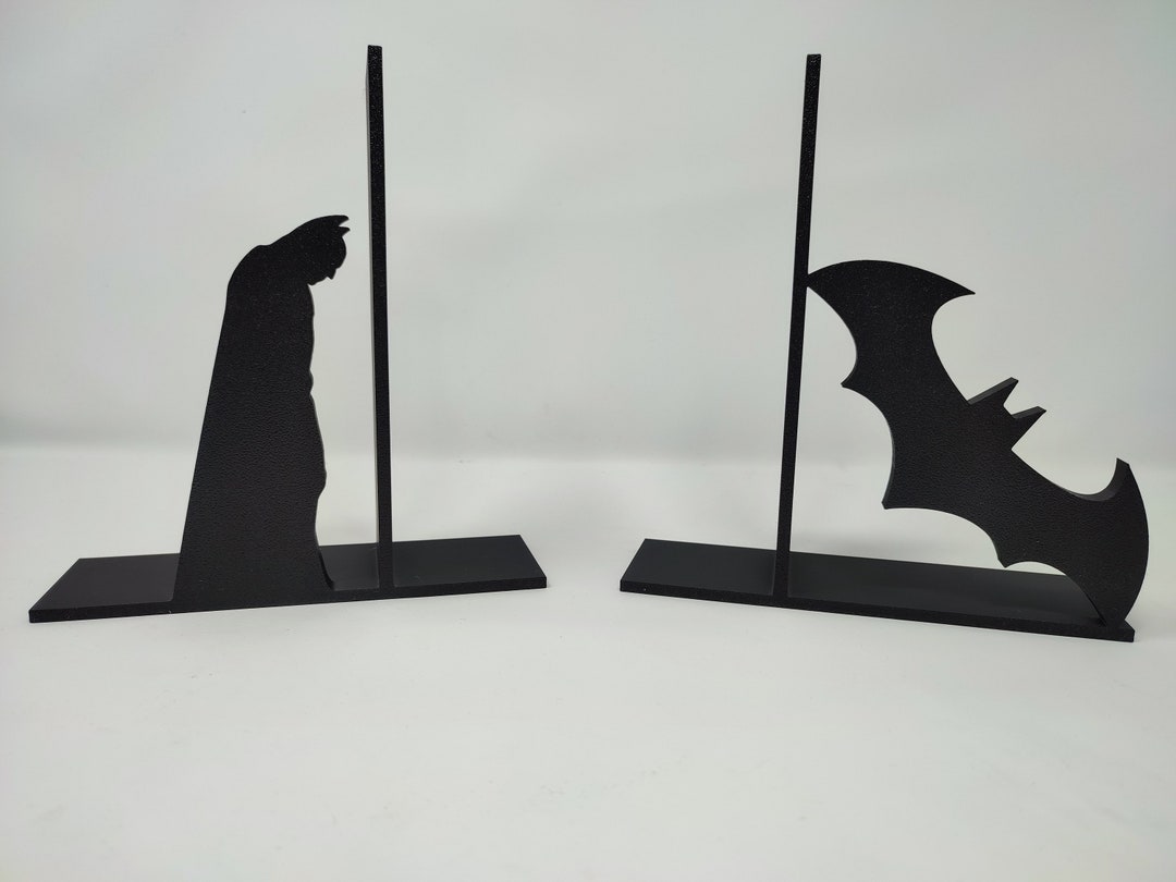 Batman Bookends 3D Printed Nursery Children's Bedroom - Etsy